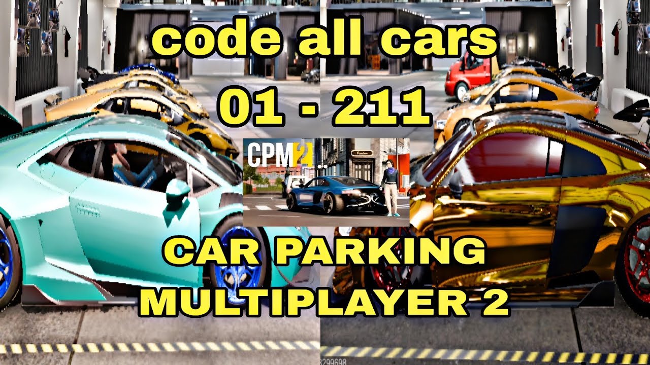 Code All Cars 1-211 Carparking multiplayer 2 #gameguardian - YouTube