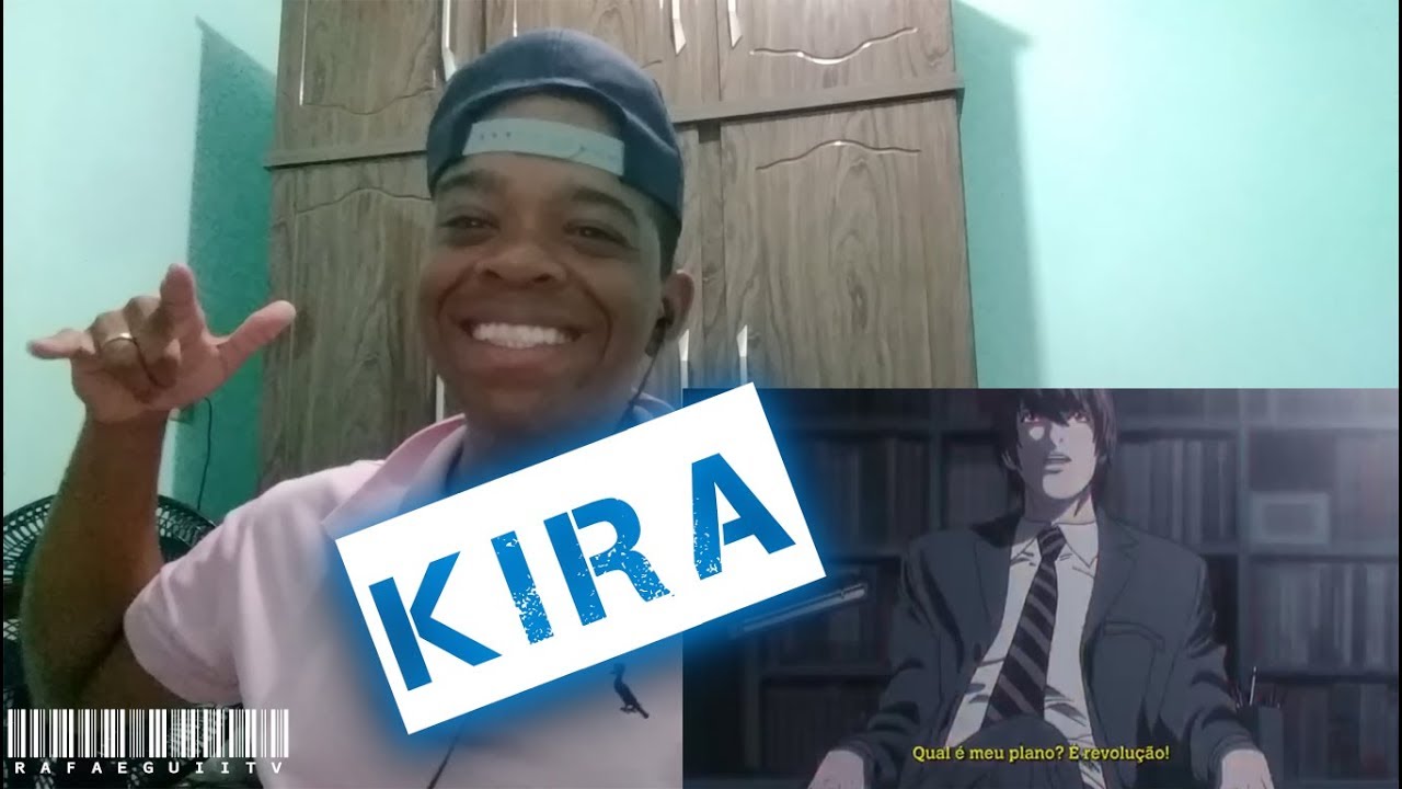 React A NOVA LEI Kira Trap Death Note Takeru - YouTube