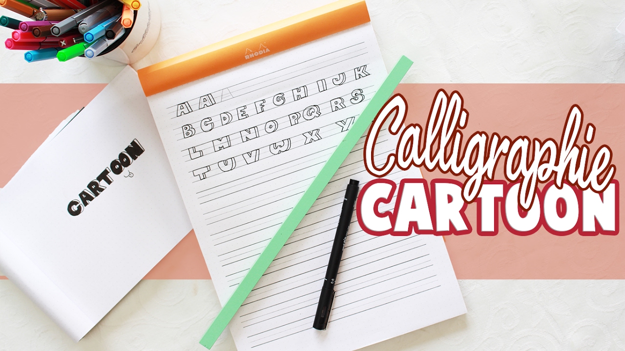 Calligraphie ⎮ Cartoon ️ - YouTube