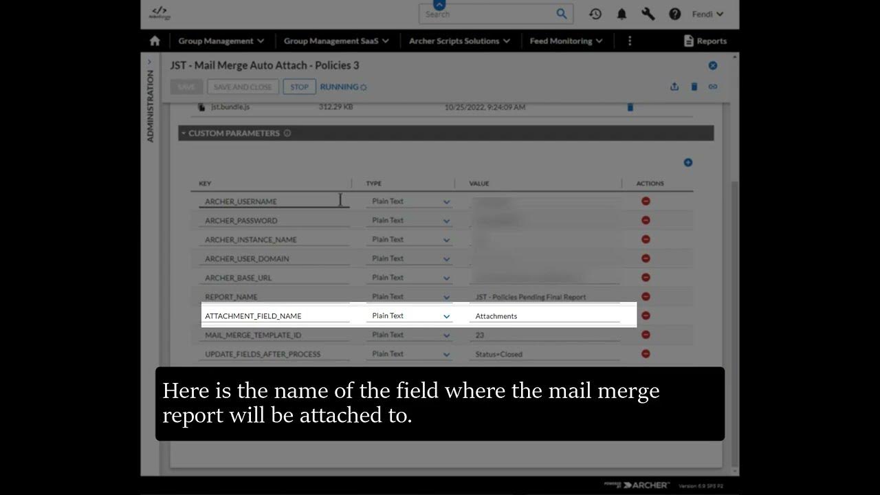 Automated Mail Merge Generation and Record Attachments for Archer - YouTube