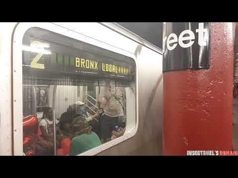 IRT Subway: RARE! Harlem-148th Street Bound R62 (2) & R142 (2) trains at 79th Street - YouTube