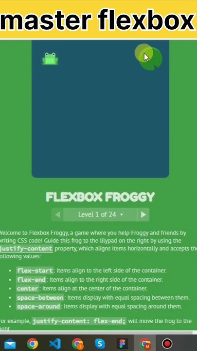 Master Css Flexbox In 30 Minutes Flexbox Master Responsivewebsite Coding Programming Flex