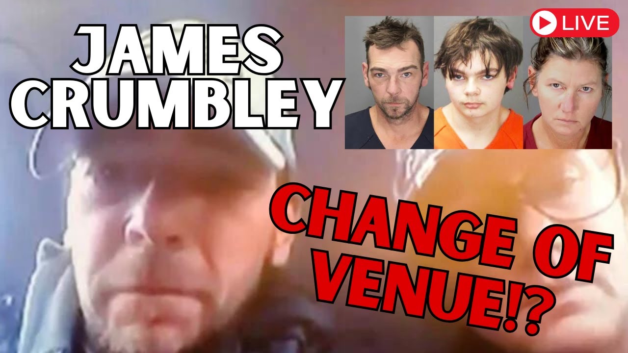 Live! James Crumbley Asks Judge To Move Manslaughter Trial! - YouTube