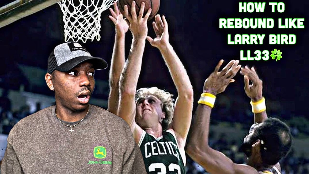 First Time Watching Larry Bird Teaches How To Rebound The Ball - YouTube