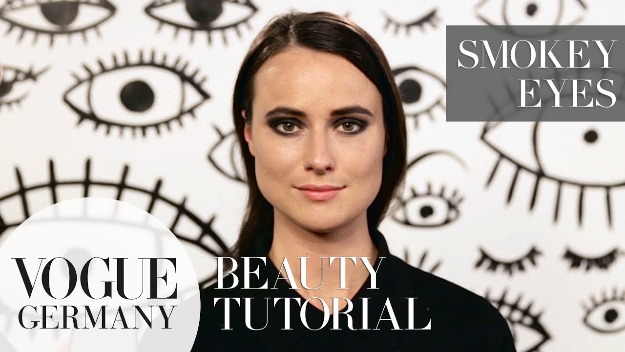 Dramatic Smokey Eyes how-to | VOGUE Beauty Tutorial - YouTube