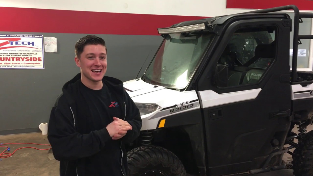 Window Tinting An Off Road Vehicle! - YouTube