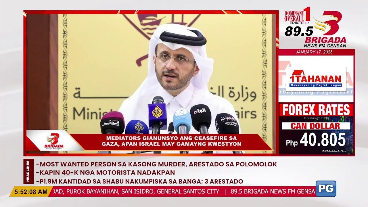 BANAT BRIGADA BALITA | JANUARY 17, 2025 | KAUBAN SI ATTY. KAN BALLEQUE UG JOSEPH REYES - YouTube