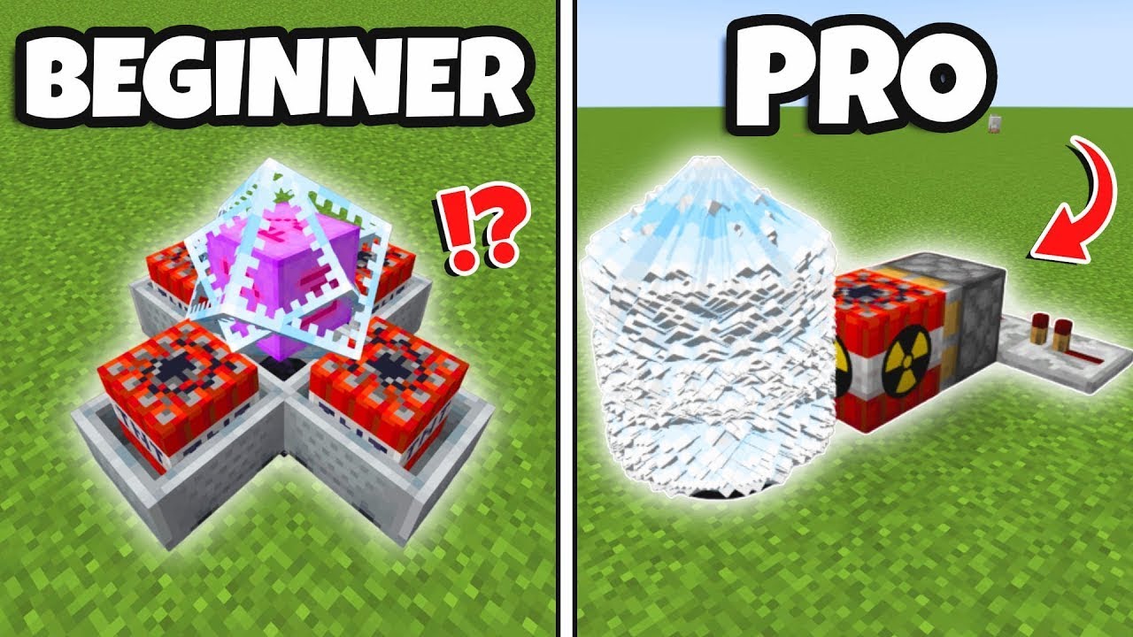 Playing Minecraft and Detonate BomB (BIG BOOM!) 😱 #minecraft - YouTube