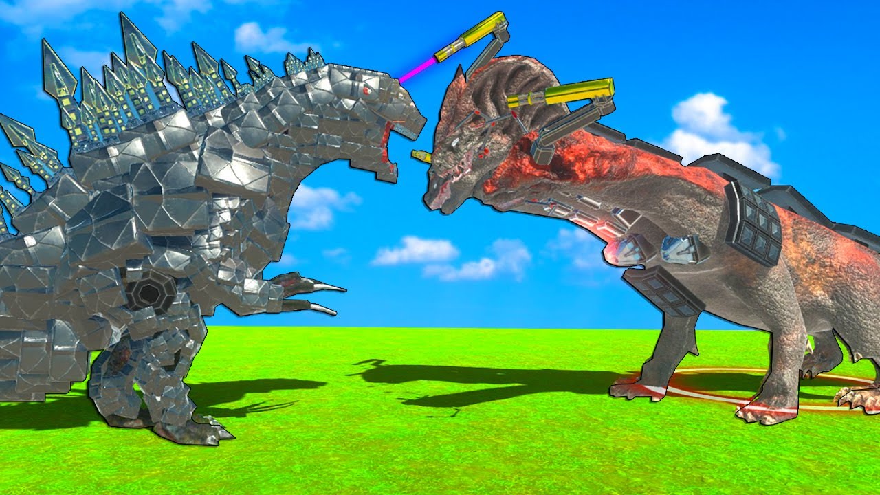 ULTIMATE GODZILLA VS UPGRADED HYDRA! (Animal Revolt Battle Simulator ...