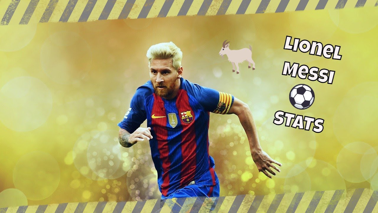 Lionel Messi career statistics ★GOALS★ASSISTS★TROPHIES★ - YouTube