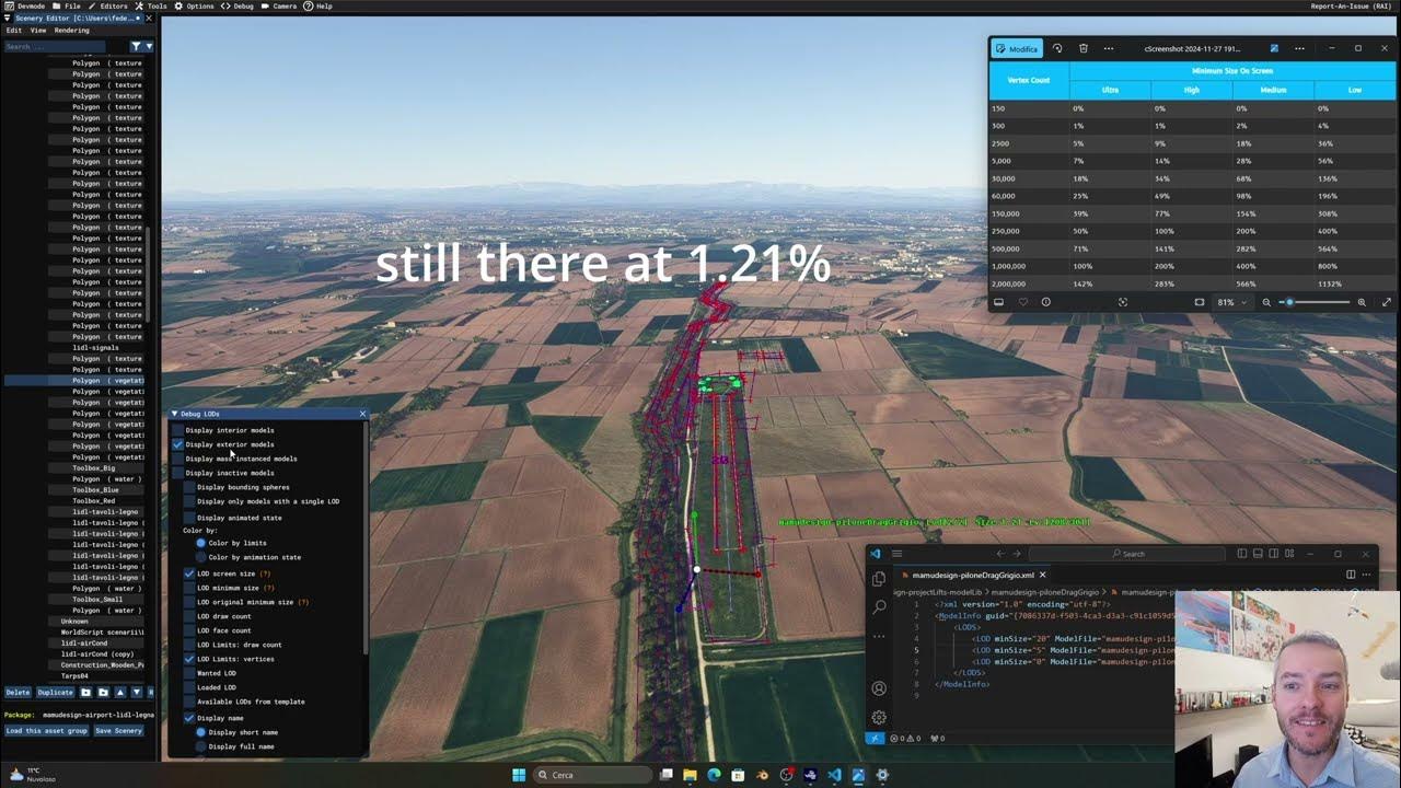 MSFS 2024 SDK Tutorial - The "new" LOD Selection system - YouTube