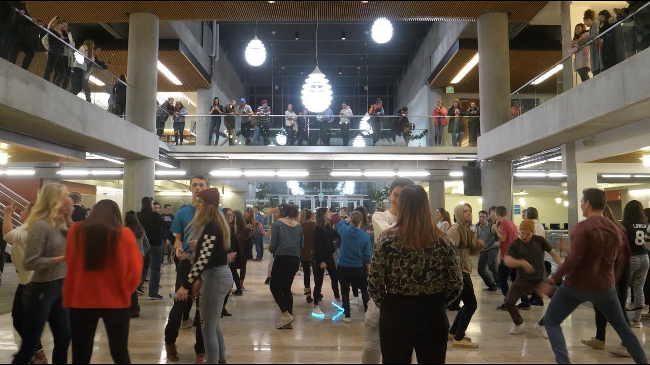 Finals Week Silent Dance & Howl - USU Tradition - YouTube