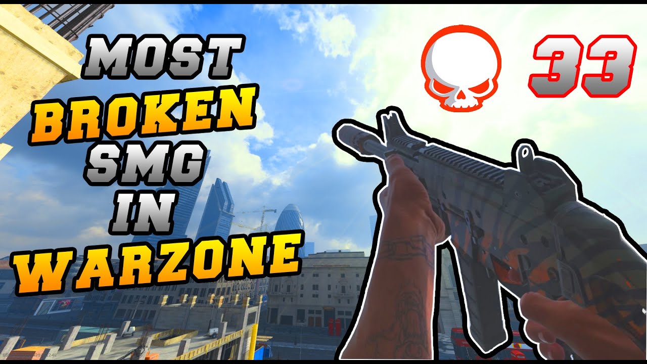 BEST STRIKER 45 CLASS FOR WARZONE! *BEST* SMG FOR WARZONE! 33 SOLO ...
