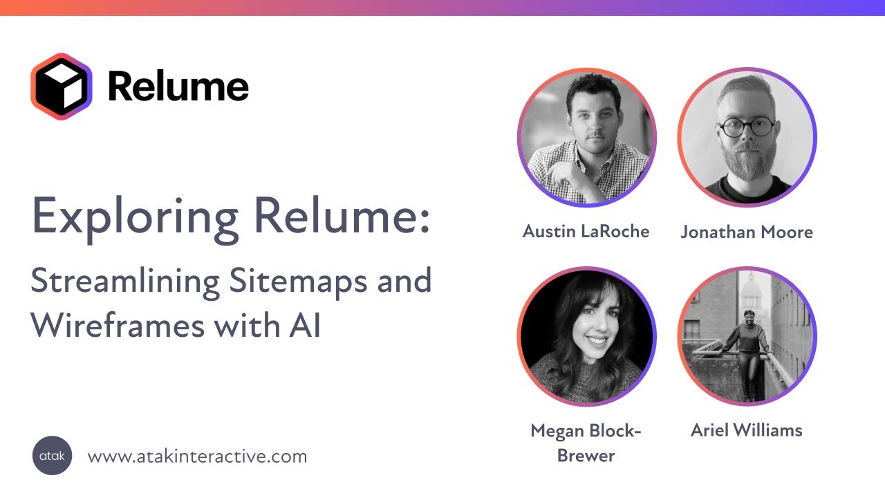 Exploring Relume: Streamlining Sitemaps and Wireframes with AI - YouTube