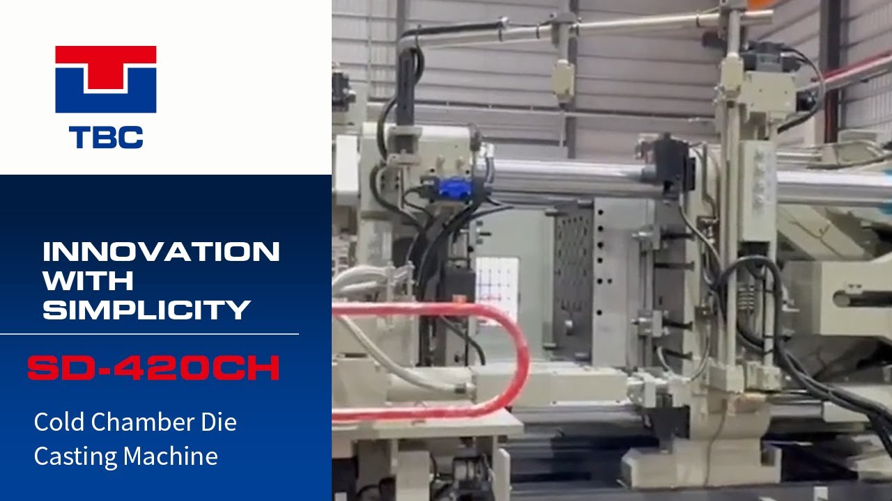 Cold Chamber Die Casting Machine (SD-420CH) with multi-speed injection ...