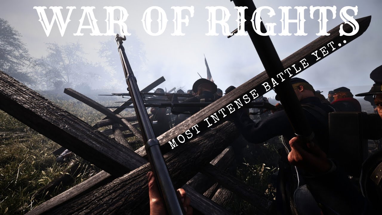 The MOST INTENSE 100 v 100 Player LINE BATTLE in War of RIghts... - YouTube
