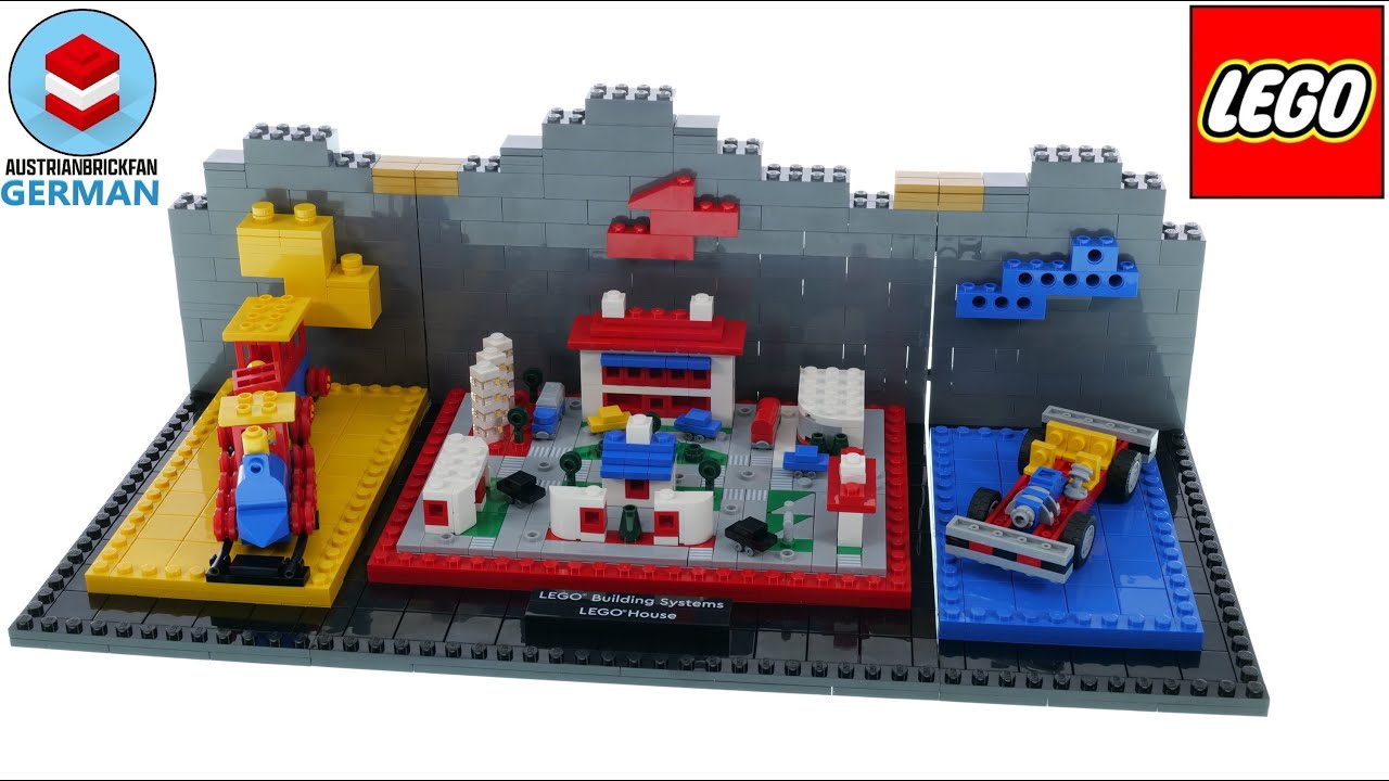 LEGO House Set 2024 – LEGO Building Systems – LEGO 40505 Speed Build ...