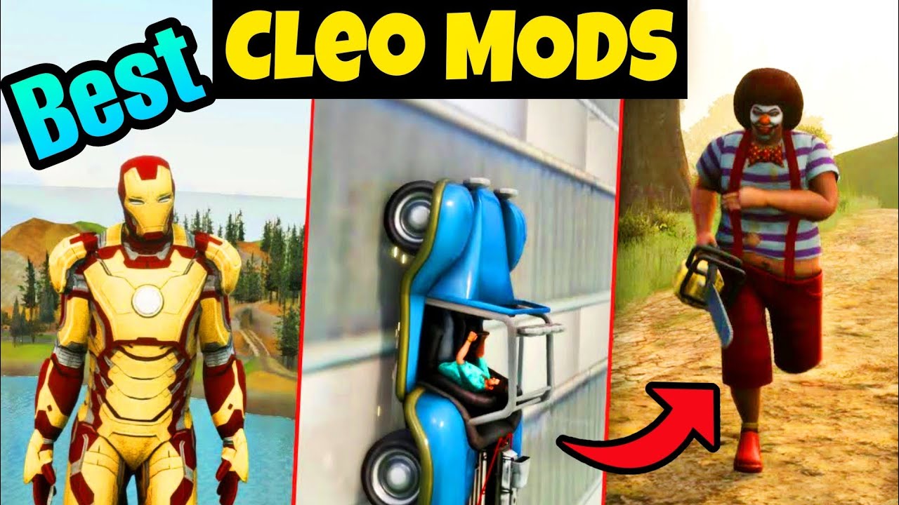 I Installed 10 BEST Cleo MODS for GTA Trilogy Definitive Edition |2021 ...