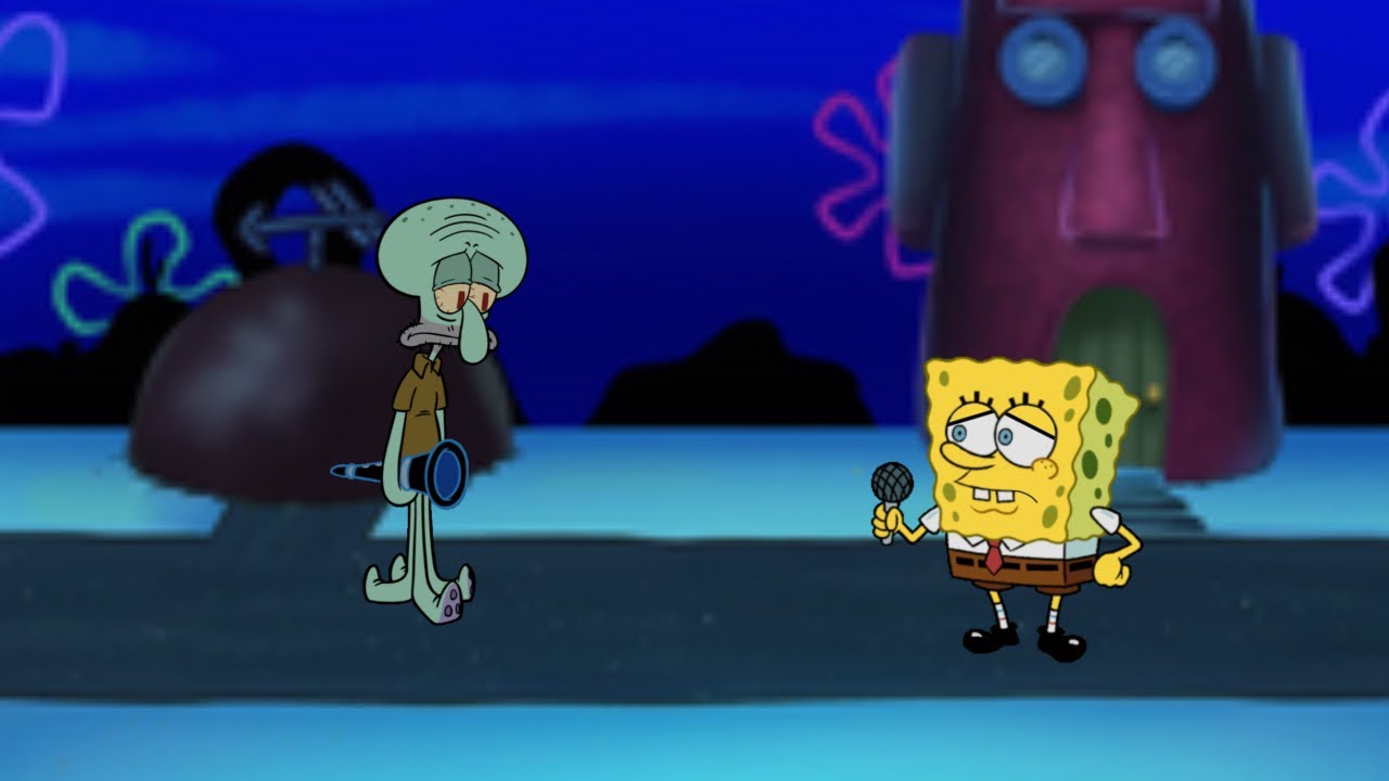 Fnf Humiliation v3 but legally distinct sponge guy sings it (HOTFIX ...