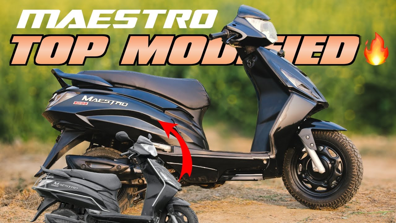 Top 5 Modification in Hero Maestro Edge - YouTube