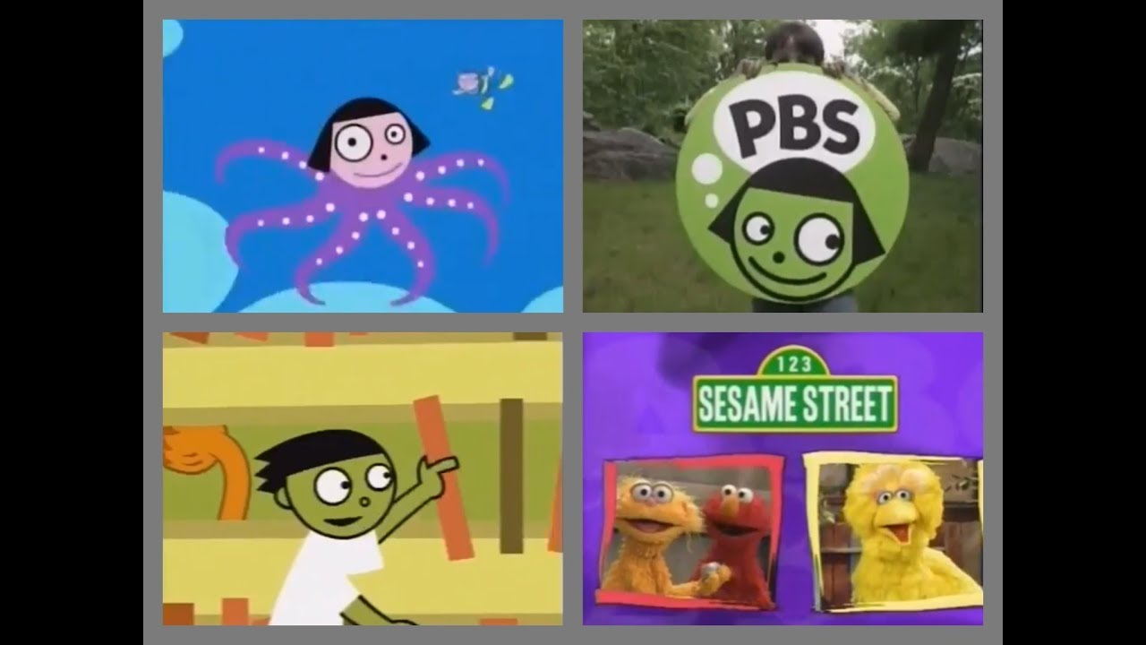 PBS Kids Channel Program Break (2001) #5 Incomplete - YouTube
