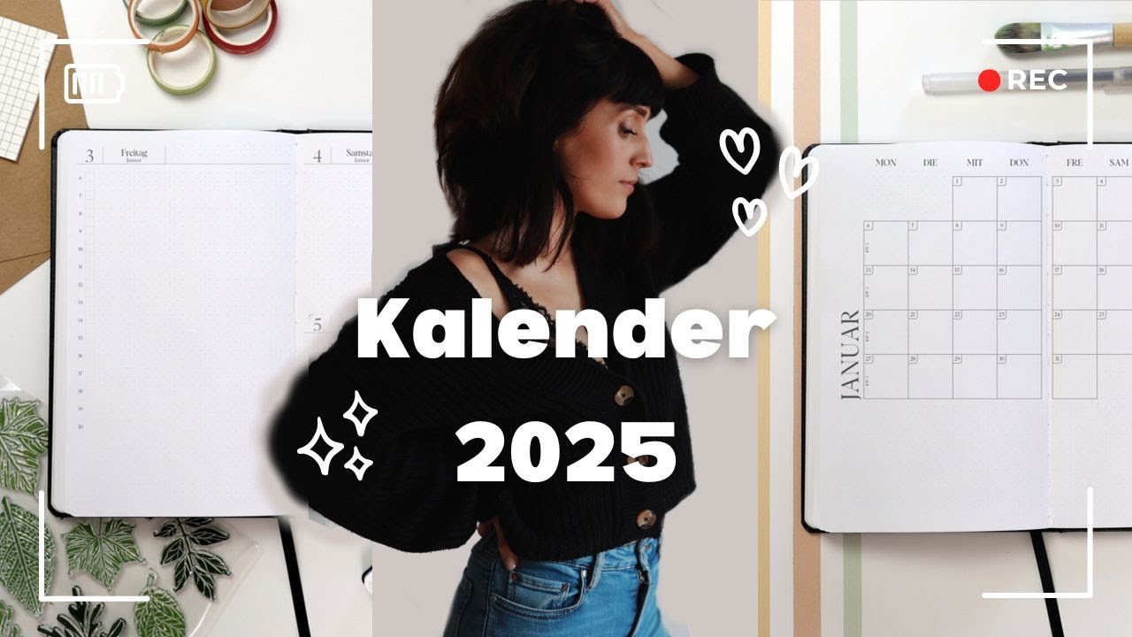 DER PERFEKTE KALENDER FÜR 2025 - YouTube