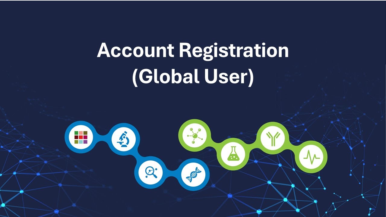 Global User Online Account Registration - YouTube