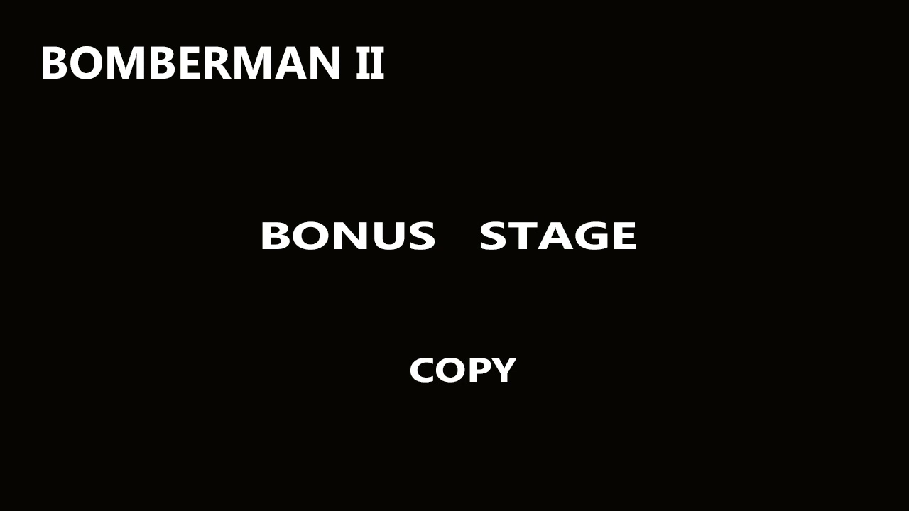 ボンバーマン II (FC) BOMBERMAN II - ボーナスステージ コピー - YouTube