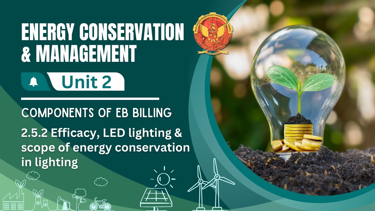 2.5.2 Efficacy, LED lighting, and scope of energy conservation in ...