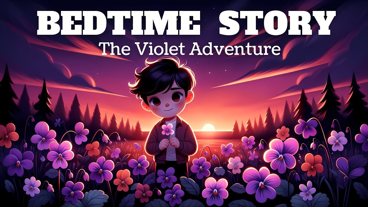 Bedtime Story for children in English : The Violet Adventure | bedtime ...