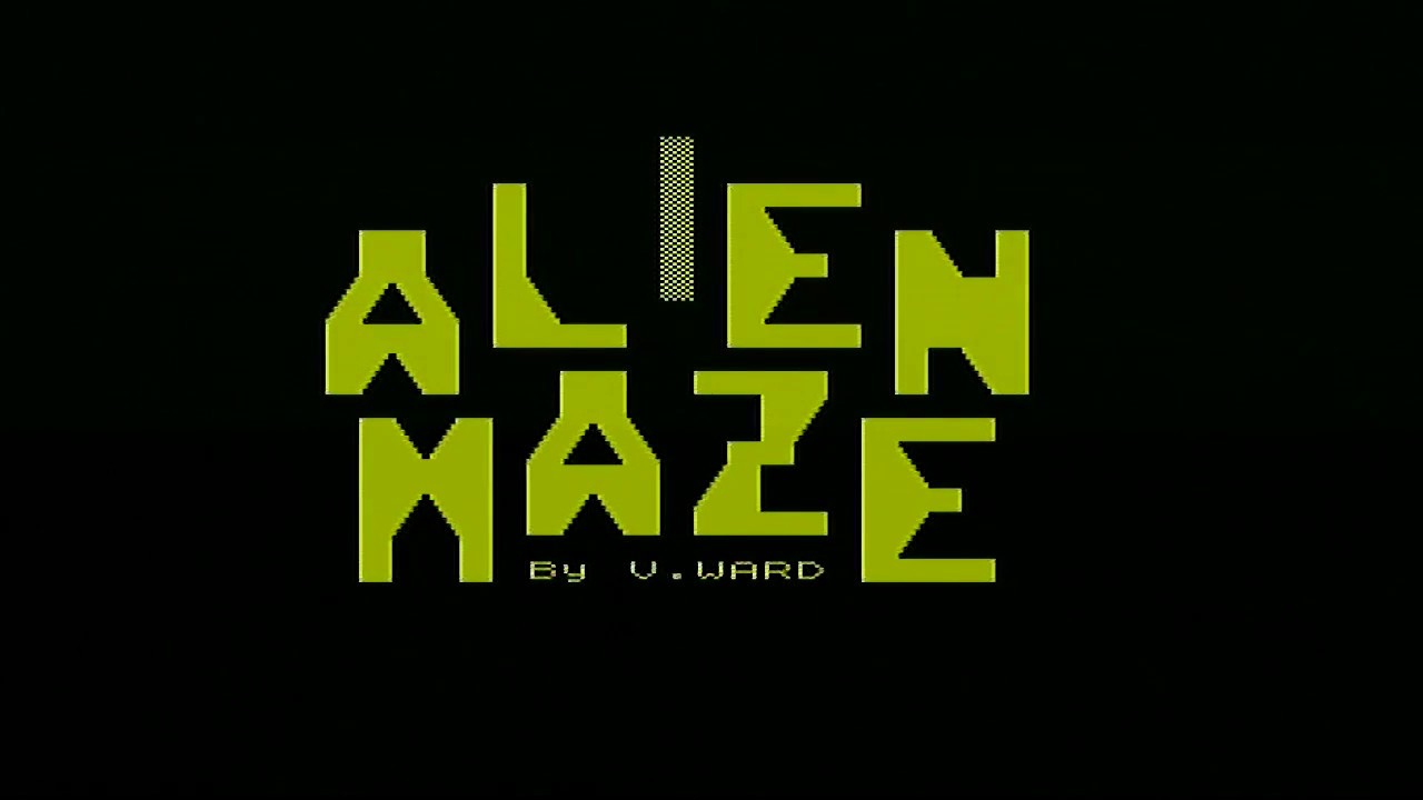 ZX Spectrum Vega Games - Alien Maze - YouTube