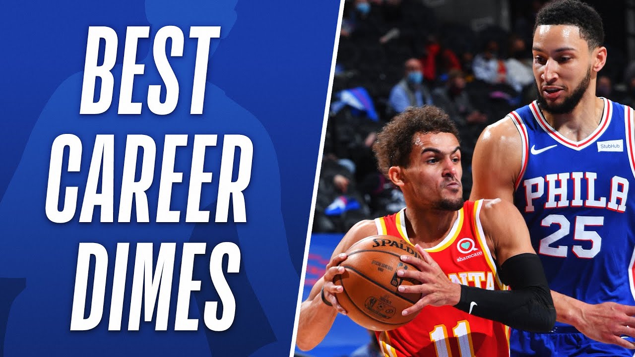 The BEST CAREER Dimes from Trae Young & Ben Simmons 👀 - YouTube