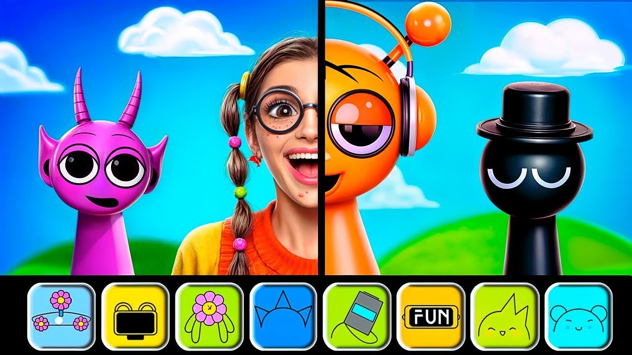 OREN: Da Nerd a Popolare Incredibox Sprunki! Sfida MAKEOVER ESTREMA ...