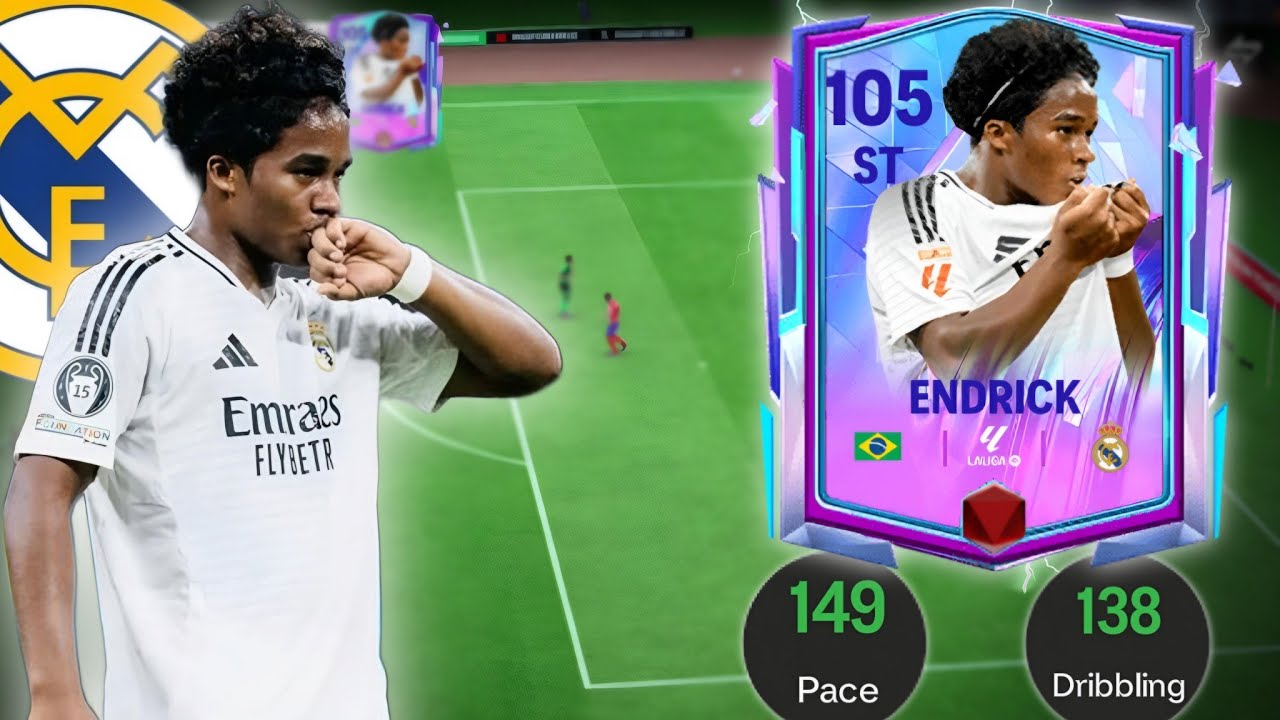 IS REALLY ENDRICK GOOD AT ST?| 105 RATED ENDRICK PODRIGE CARD GAMEPLAY ...