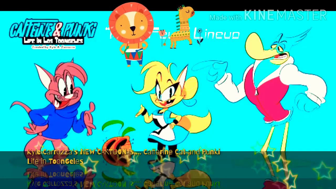 Kyle Carrozza NEW CARTOON Project: Caffeine Cat and Punki Life in Los ...