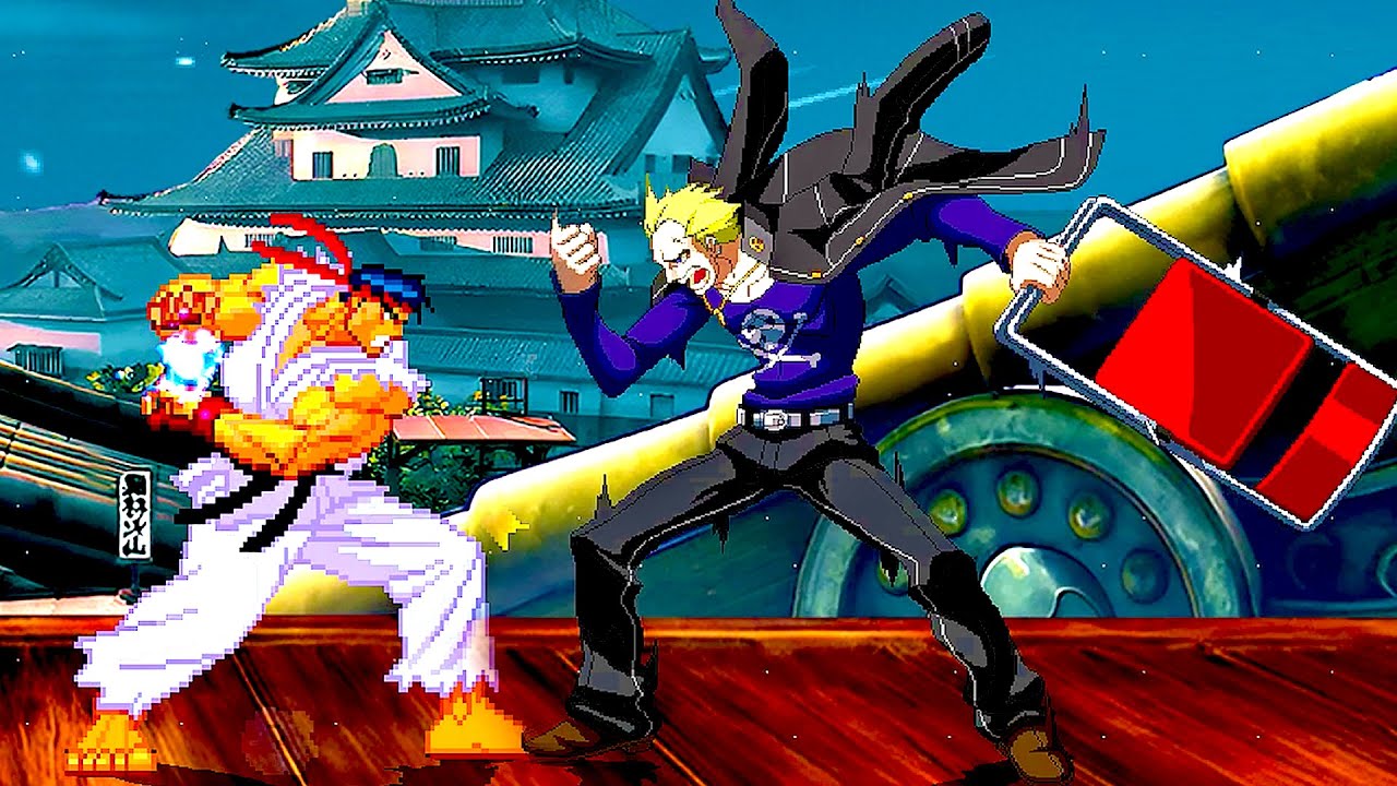 SHIN RYU vs KANJI TATSUMI (BlazBlue) - Must See ULTIMATE Fights! - YouTube