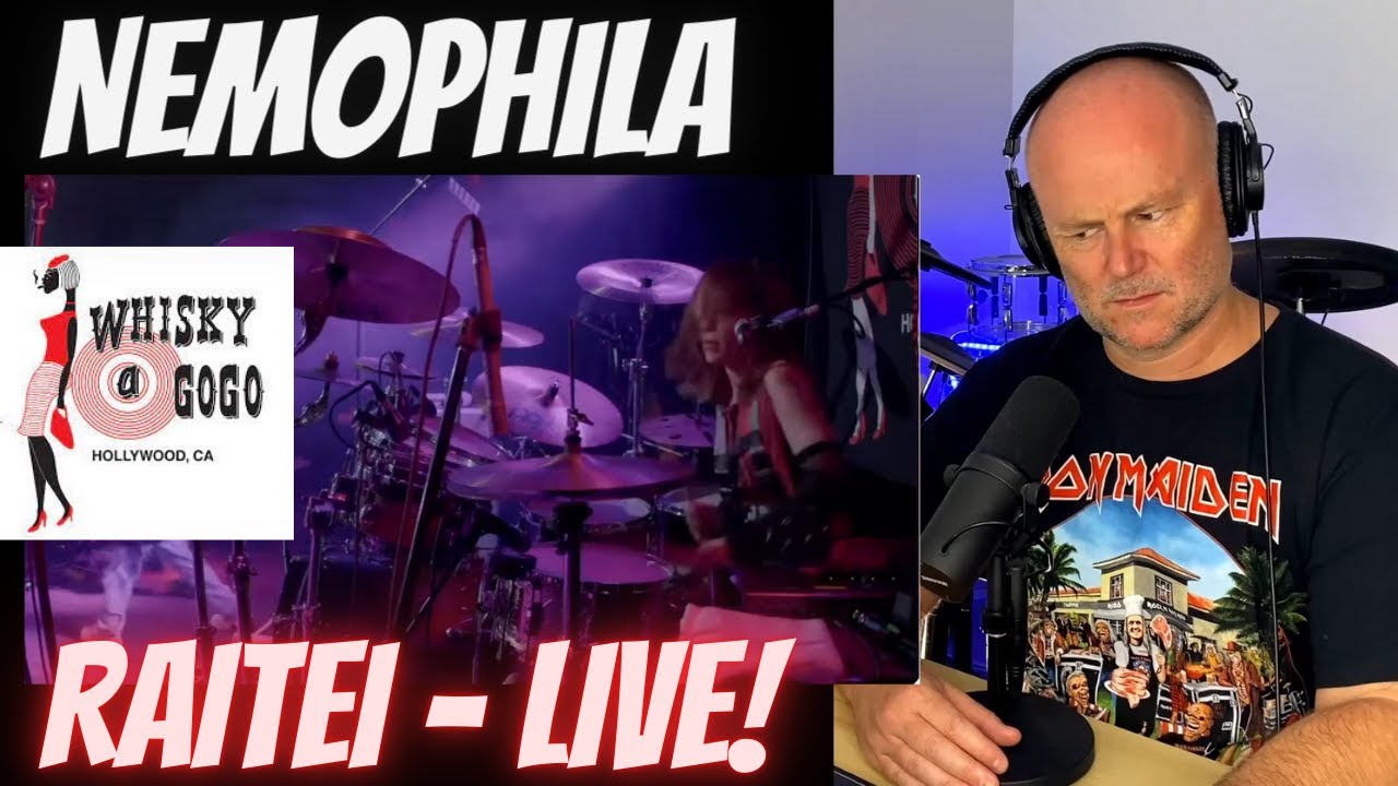 Drum Teacher Reacts: NEMOPHILA ~ RAITEI (live in LA - Whisky A Go Go ...