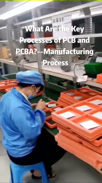 PCB assembly-Manual insertion line - YouTube