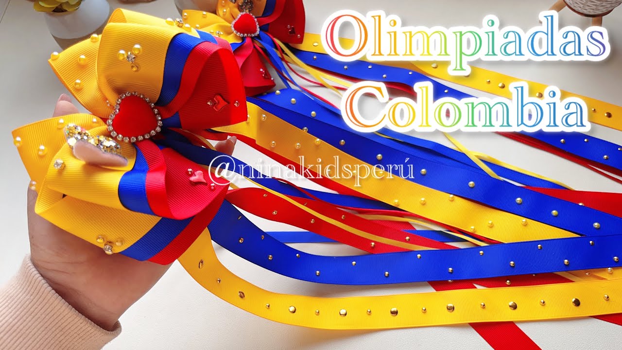 Ideas 💡 lazos para las olimpiadas escolares en media cola o en pares ...