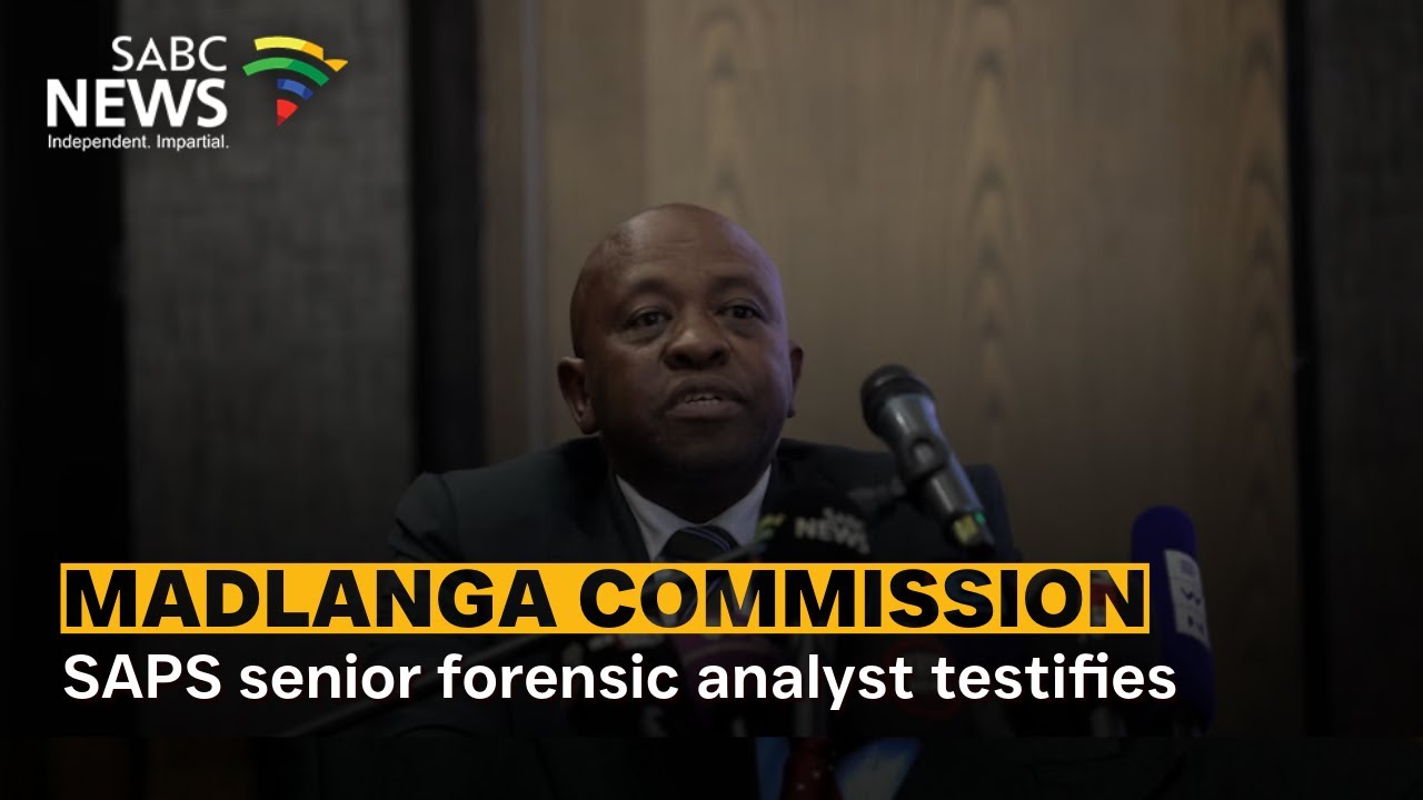 Madlanga Commission | SAPS senior forensic analyst testifies - YouTube
