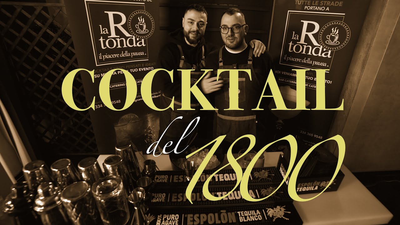 Proviamo a Fare un Cocktail del 1800 - Bar La Rotonda - YouTube