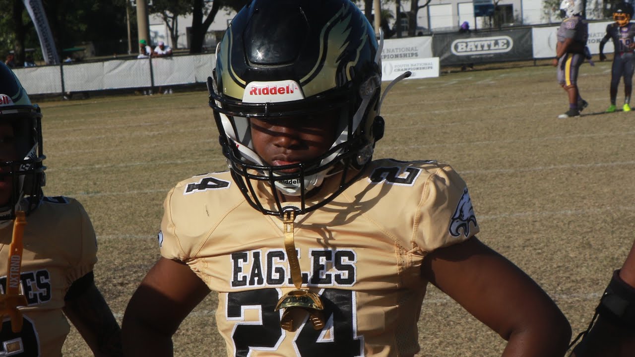 josh fletcher 2024 football highligts 9u Rde Eagles - YouTube