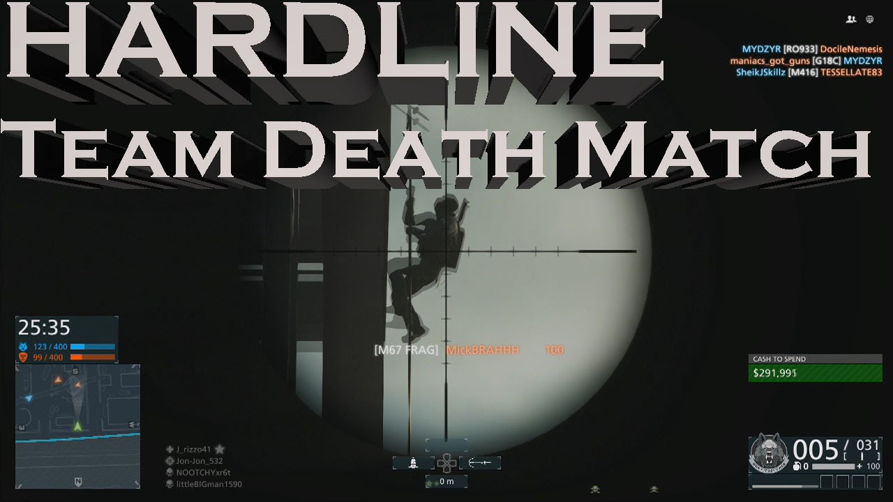 Hardline Team Death Match - YouTube