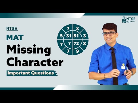 Tricks to Solve Missing Character Questions | NTSE - YouTube