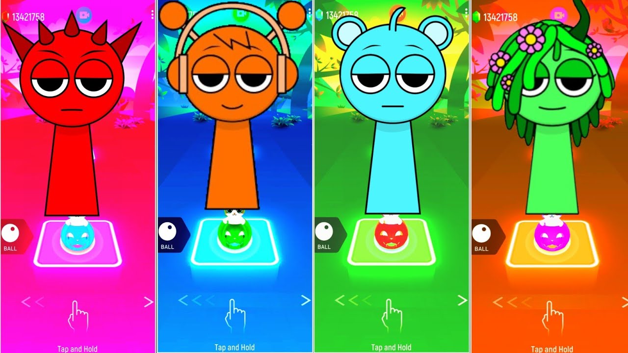 Sprunki Reddy 🆚 Sprunki Sky 🆚 Sprunki the Catnap 🆚 Sprunki Incredibox ...