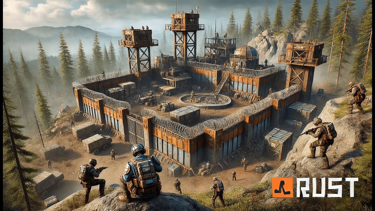 RUST 2025 - Ultimate clan base - YouTube