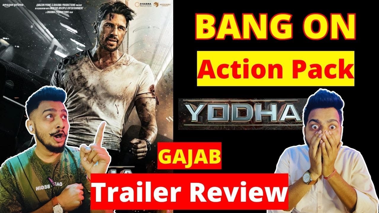 Yodha Trailer Review | Siddharth Malhotra - YouTube