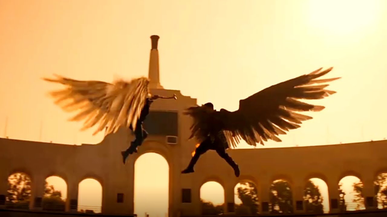 Lucifer Vs. Michael - Fight Scene - Lucifer Season 5 (Part 2) - YouTube