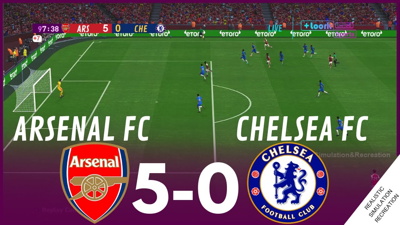 Arsenal 5-0 Chelsea • Premier League 23/24 | Match Highlights VG ...