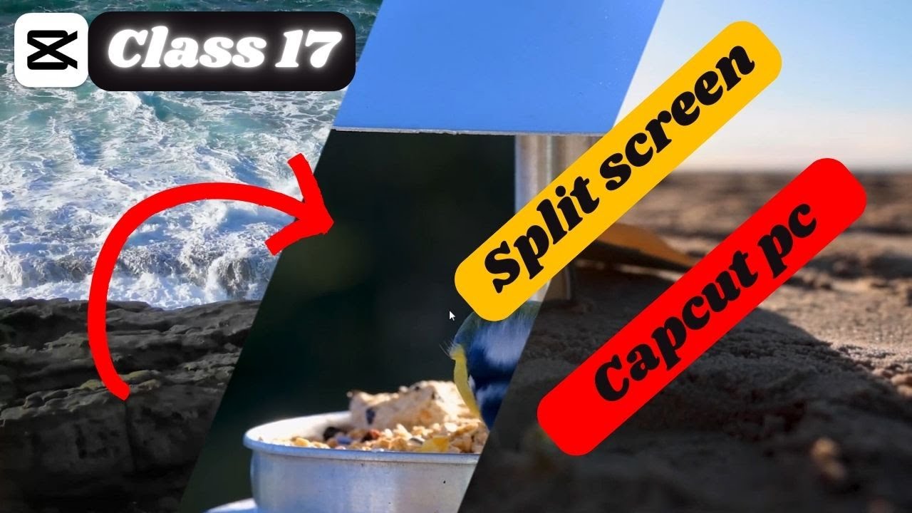 How To Create Split Screen in capCut pc 2024 Hindi|Urdu Capcut pro 2024 ...